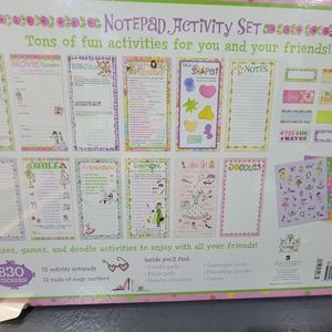 Toys | Dena Designs Activity Notepad And Sticker Set | Poshmark